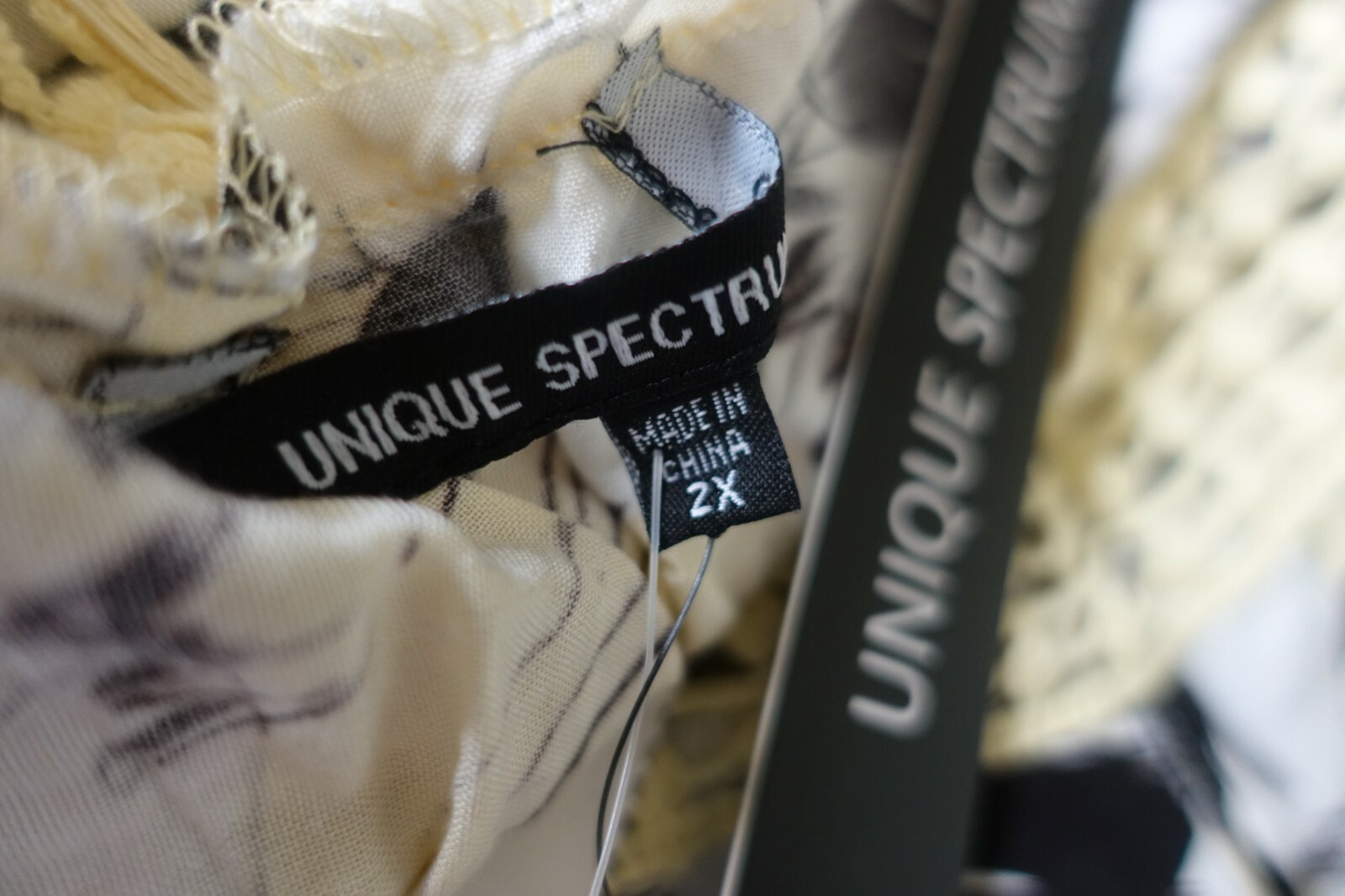 Unique Spectrum Women Plus Size 1x 2x 3x Yellow Black Tunic Top Blouse ...