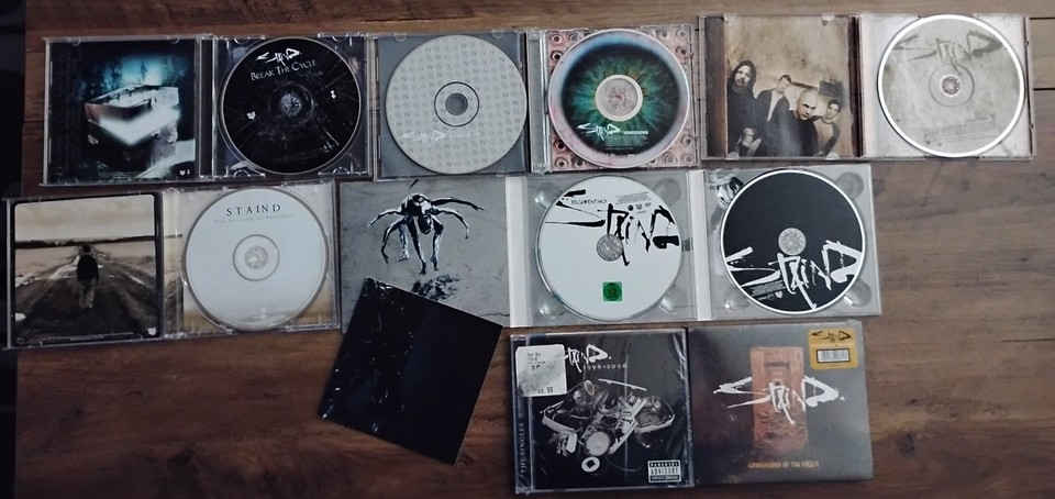 Staind CD Lot Metal Rock Alternative Music Aaron Lewis | eBay