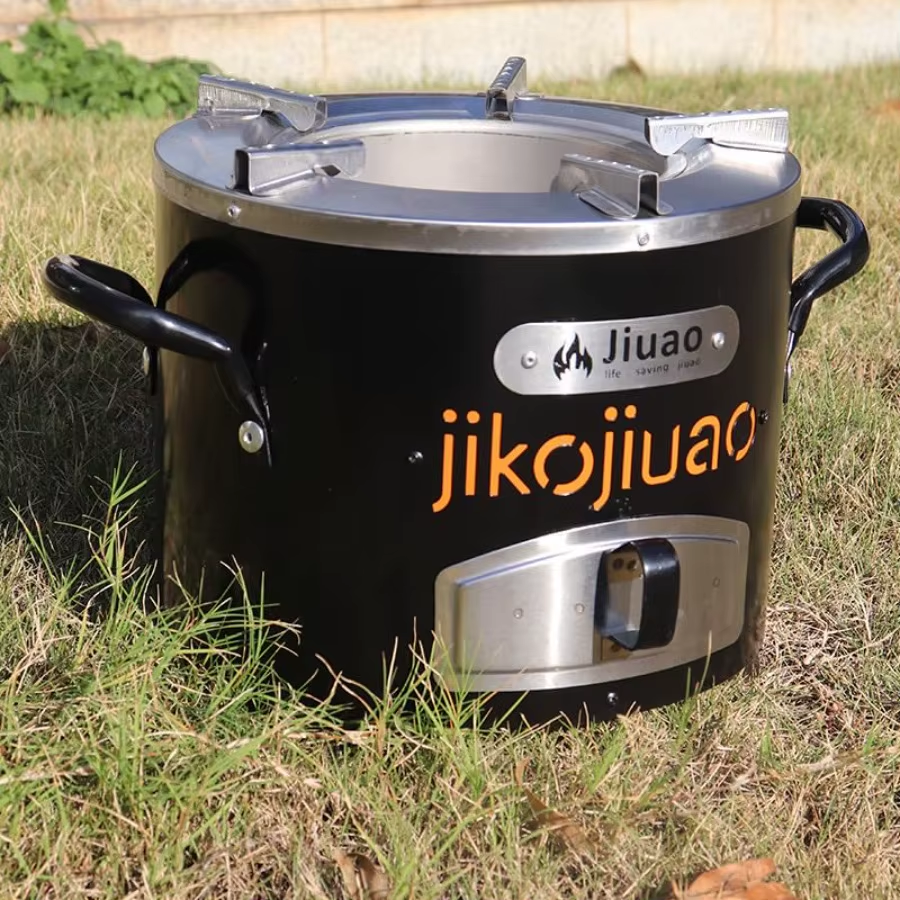 Portable Rocket Stove for Outdoor Cooking Efficient Charcoal Jiko Stove ...