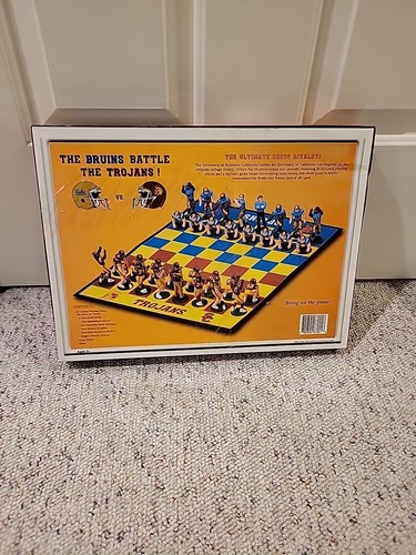 Vintage UCLA vs USC Football Rivalry Chess Set! - Used No Game Board | eBay