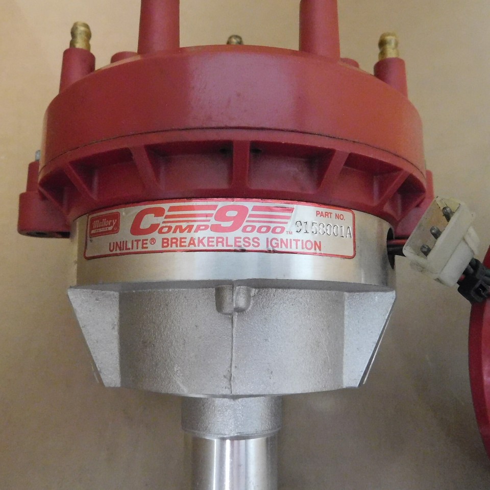 Mallory 9153001 Comp 9000 Unilte Distributor, Pontiac 326-455, Low ...