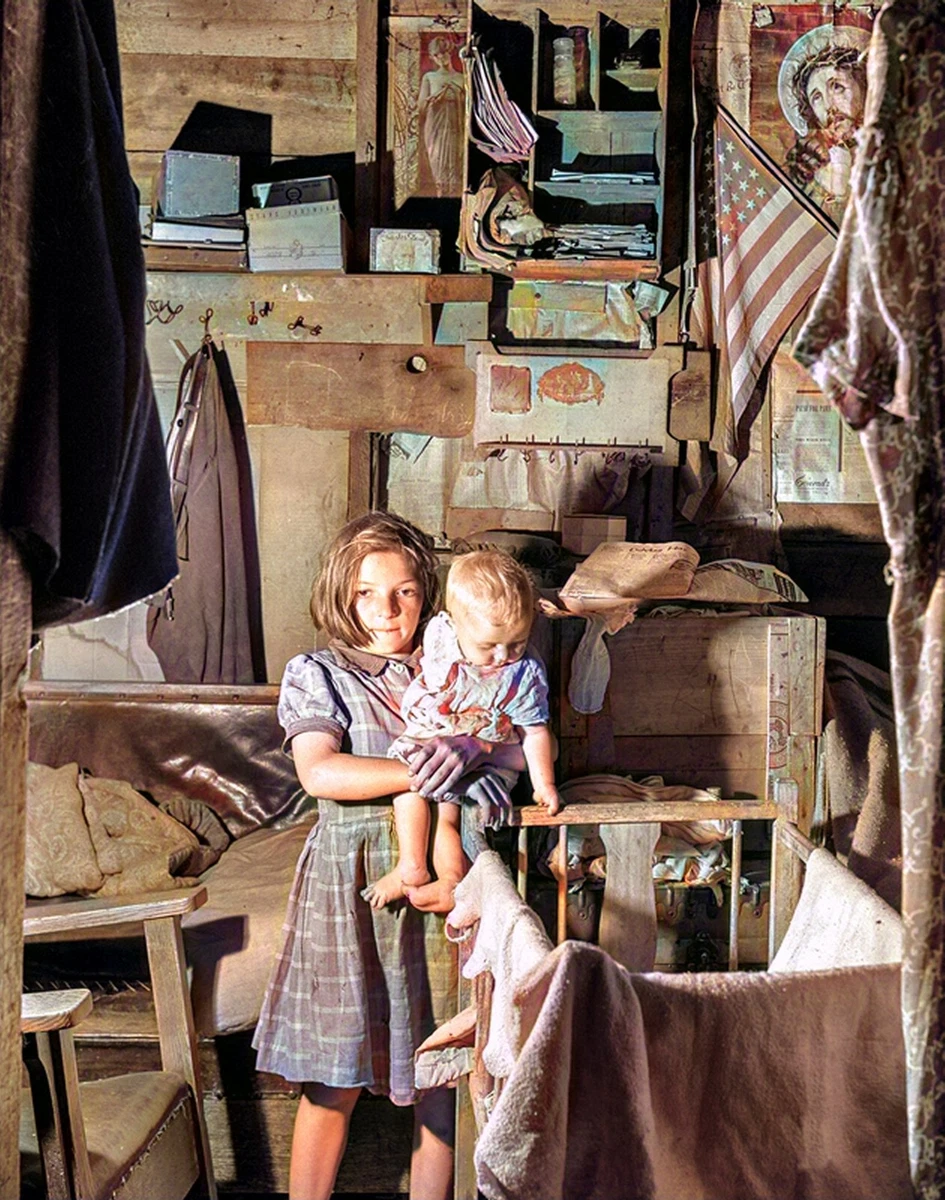 Depression Era Photos Color