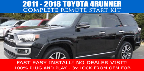 Fits: 2010 - 2019 Toyota 4Runner Push Start REMOTE START PLUG AND PLAY ...