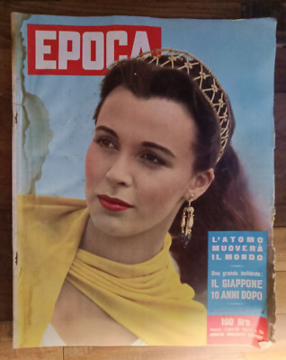 1950S/1960S Epoca Magazine With Claire Bloom - 20014 | eBay