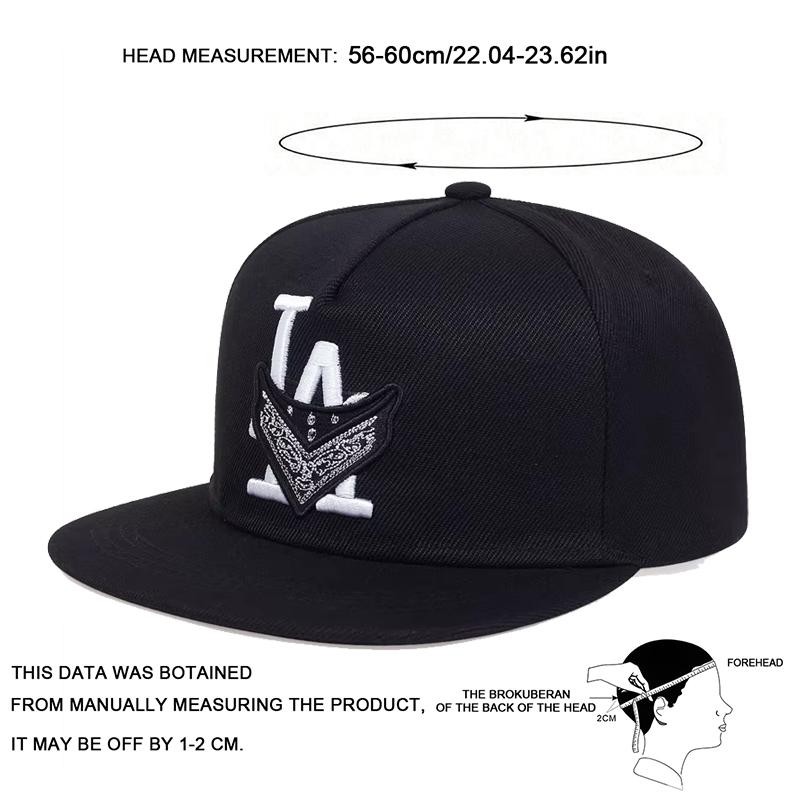Baseball Cap La Hat Snapback Adjustable Los Angeles Califonia Hip Hop ...