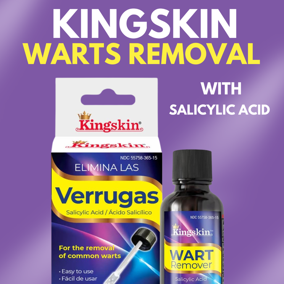 Kingskin Topical Wart Remover with Salicylic Acid, 0.5 fl oz | eBay