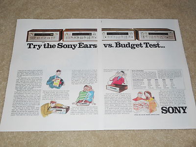 Sony 1972 Ad, STR- 6200F, 6065, 6055, 6045, Articles, Specs, Info, 2 ...