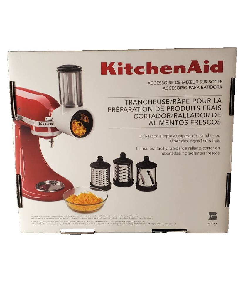 KitchenAid Fresh Prep Slicer/Shredder Stand Mixer Attachment (KSMVSA ...