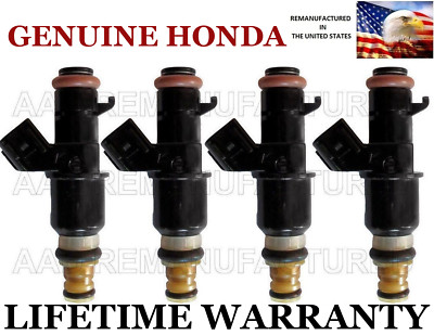 Genuine Set Of 4 Fuel Injectors for Honda Civic CR-V 2.0L 2.4L | eBay