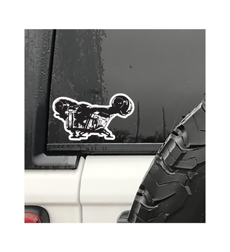RAZOR CREST B&W PRINTED DECAL CAR TRUCK WINDOW STICKER FUNNY MANDO | eBay
