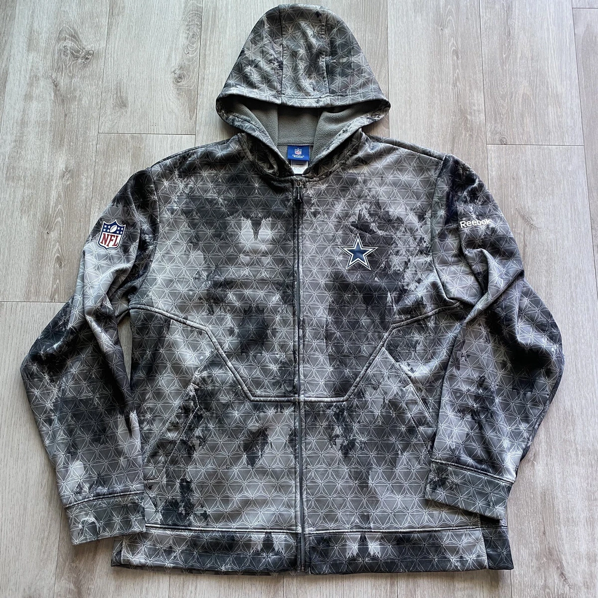 Reebok Camo Zippered Hoodies