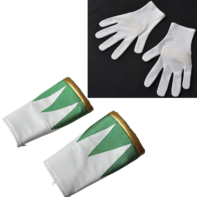 Zyuranger Green Ranger Shoulder Armor Belt Holster Wristers Costume ...