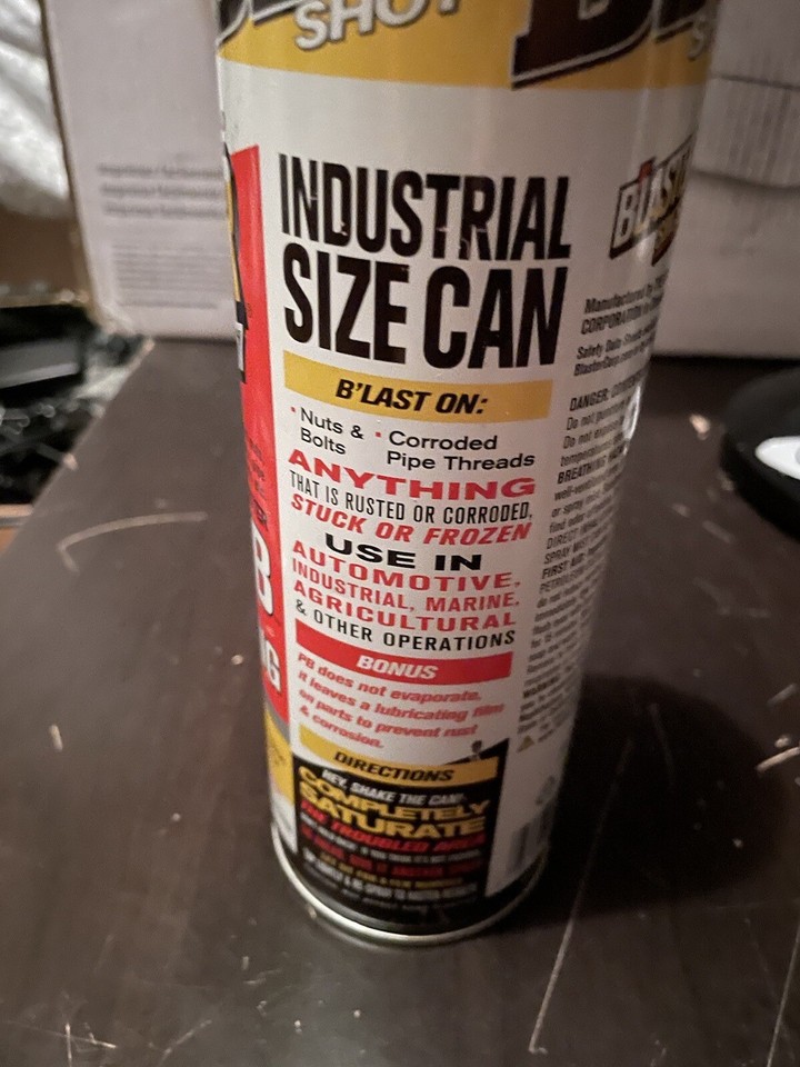 Blaster 26-Pb 18oz Penetrating Lubricant Aerosol Original Nut Bolt ...