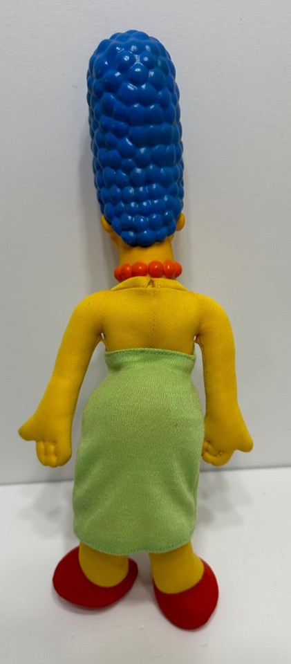 Vintage Marge Simpson The Simpsons 12" Doll Toy Plush Figure 1990 ...