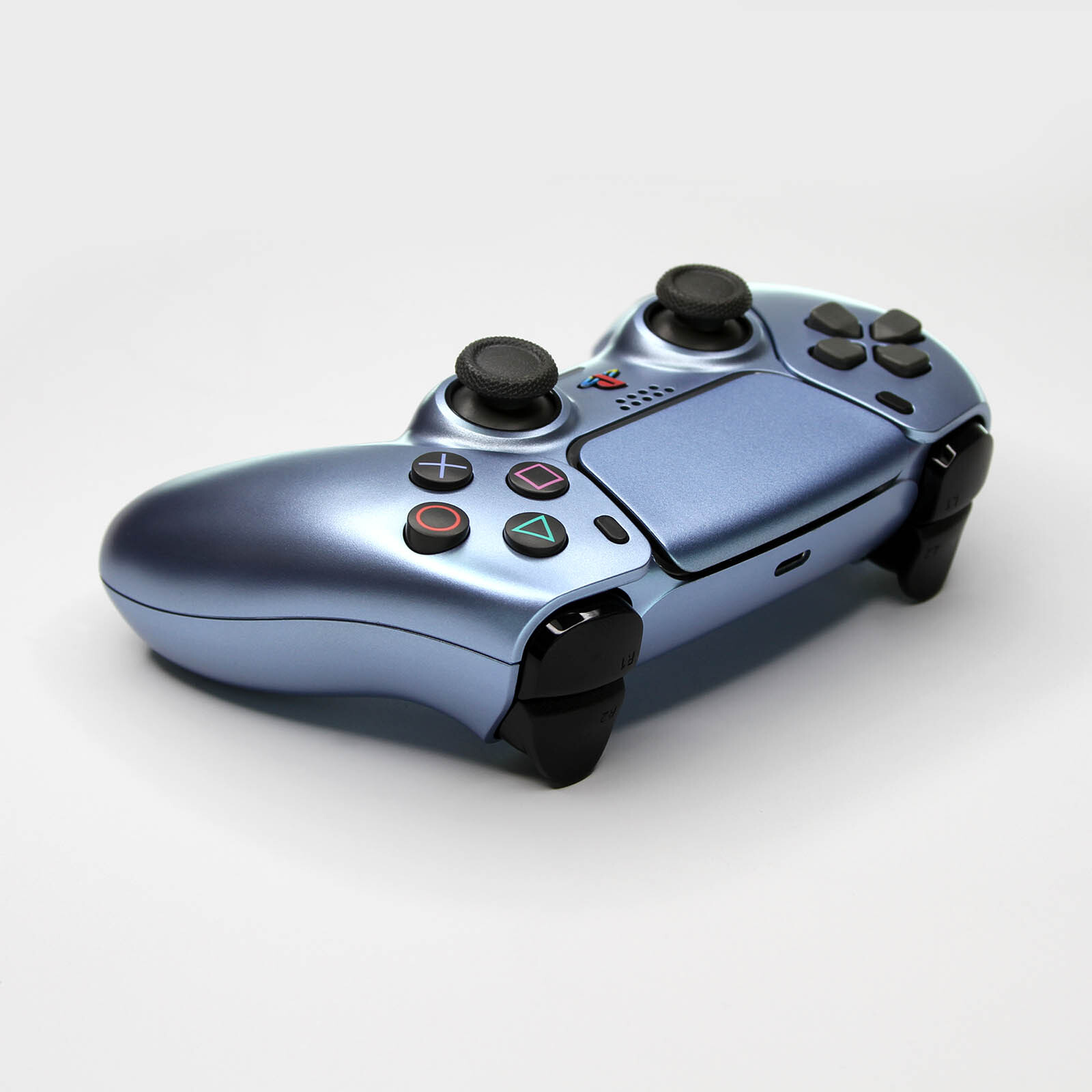 Killscreen PS2 Aqua Blue PS5 Pro Controller Retro PlayStation 5 ...