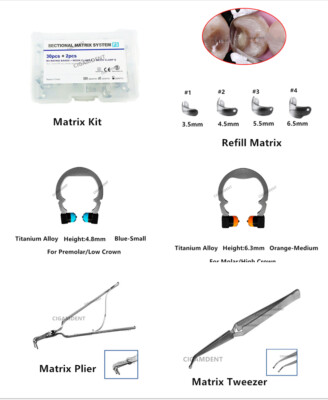 Dental Matrix System Band Ring Plier Sectional Matrices Fit Garrison ...