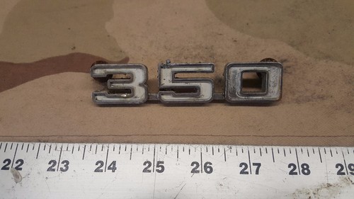 Chevrolet Camaro 350 Vintage Muscle Car 350 emblem badge | eBay