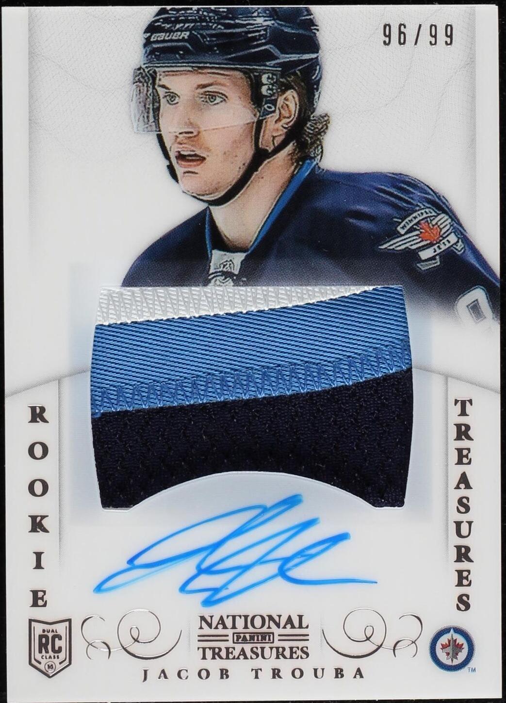 2013-14 Panini National Treasures - Rookie Treasures Patch Autograph ...