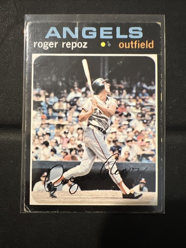 1971 Topps Baseball Card #508 Roger Repoz - Low To Mid Grade - G/VG! | eBay