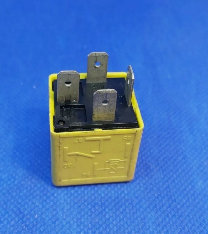 25# Ford 4-Pin Yellow Multi-Use Relay 81AG-14N089-CA 12V 40A V23134-K6 ...