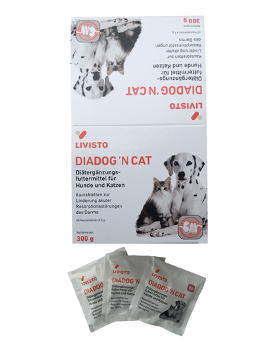 DiaDog ´n Cat für Hunde und Katzen - das Original 20 x 5 g Tabletten | eBay.de