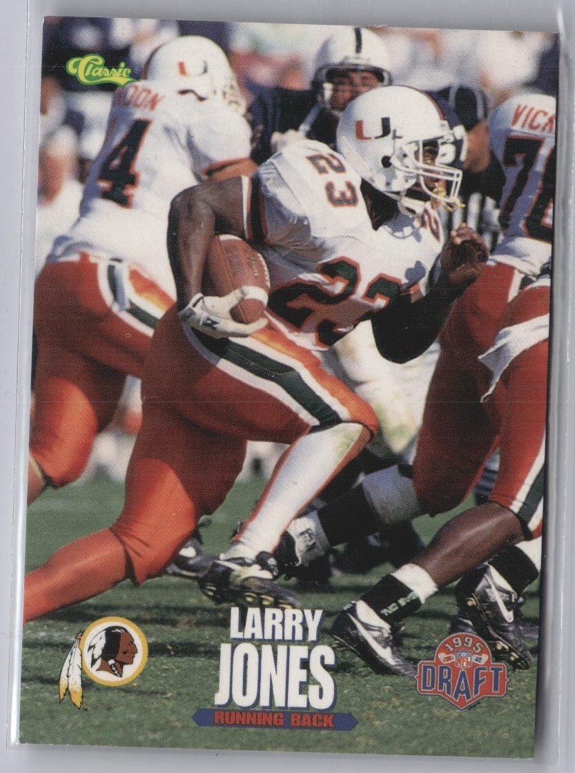 1995 Classic NFL Rookies #56 Larry Jones Football Card | eBay