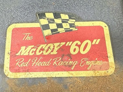 Vintage McCoy 60 Red Head Racing Engine METAL BOX | eBay