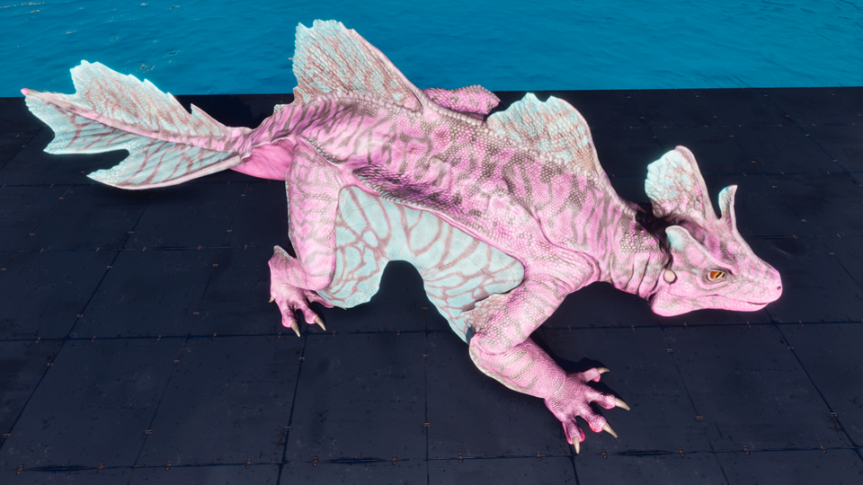 ARK Survival Ascended Maeguana New Dino Event Salmon pink PVE PS5/XBOX ...