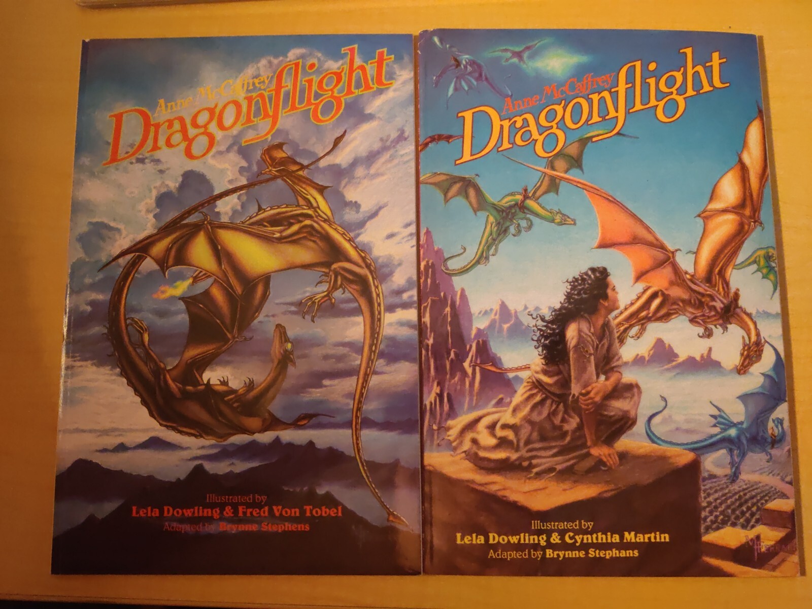 Anne McCaffrey Dragonflight Graphic Novel Book 1 And 2 | eBay