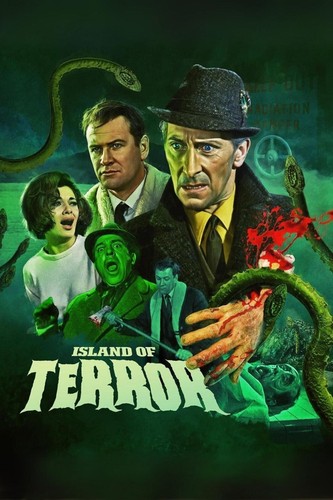1966 Island Of Terror Movie Poster 11X17 Peter Cushing Edward Judd 🍿 | eBay