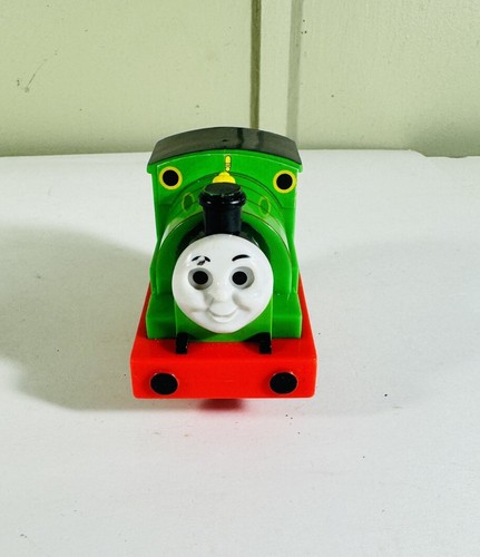 Tomy 2004 Thomas & Friends Friction Pull Back & Go Moving Eyes Percy 3. ...