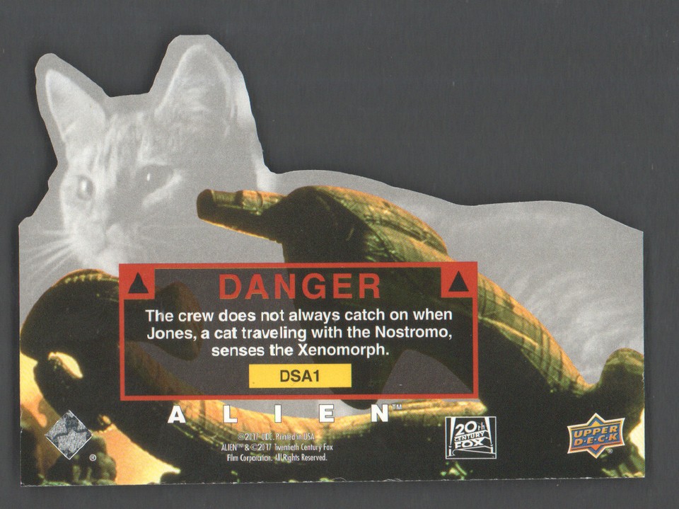 2017 Upper Deck Alien Movie Derelict Spaceship Epack Achievement #DSA-1 ...