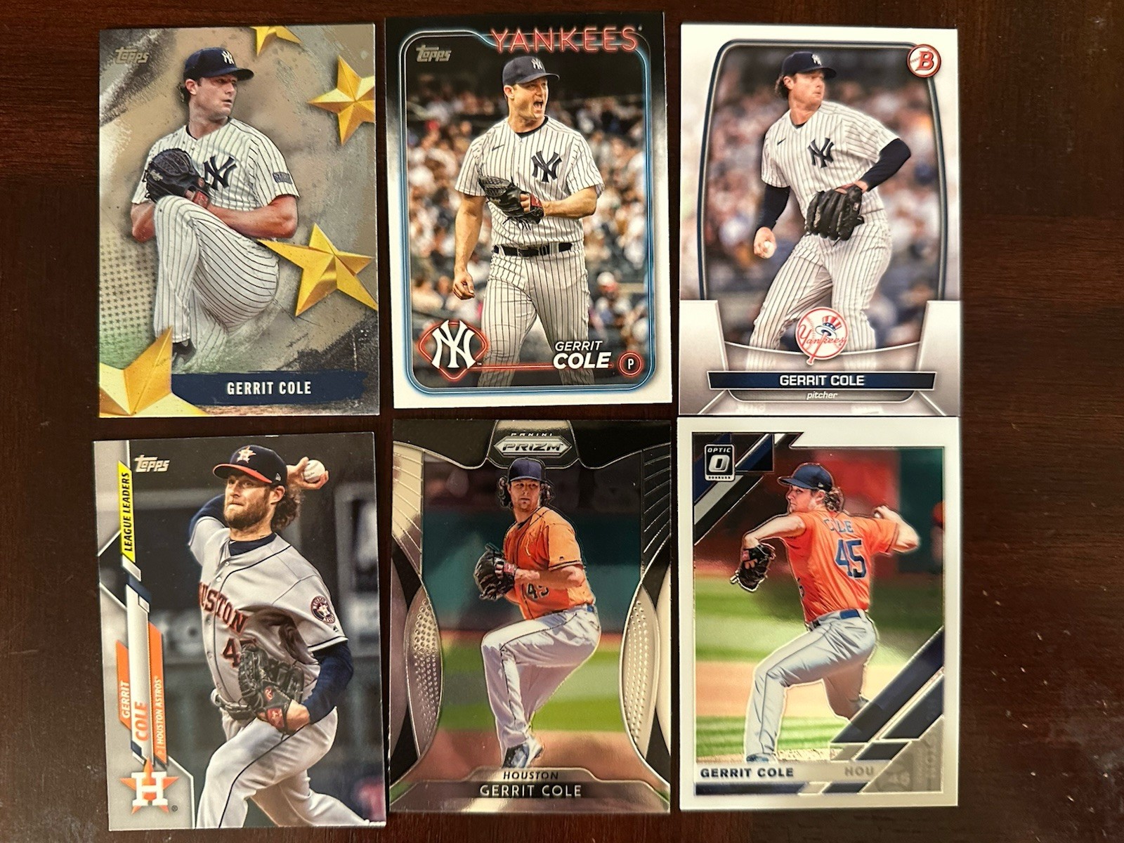 6 Different Gerrit Cole Cards | eBay