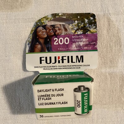 Fujifilm 35mm Format Color Negative Film 200 Speed Film - 600022186 EXP ...