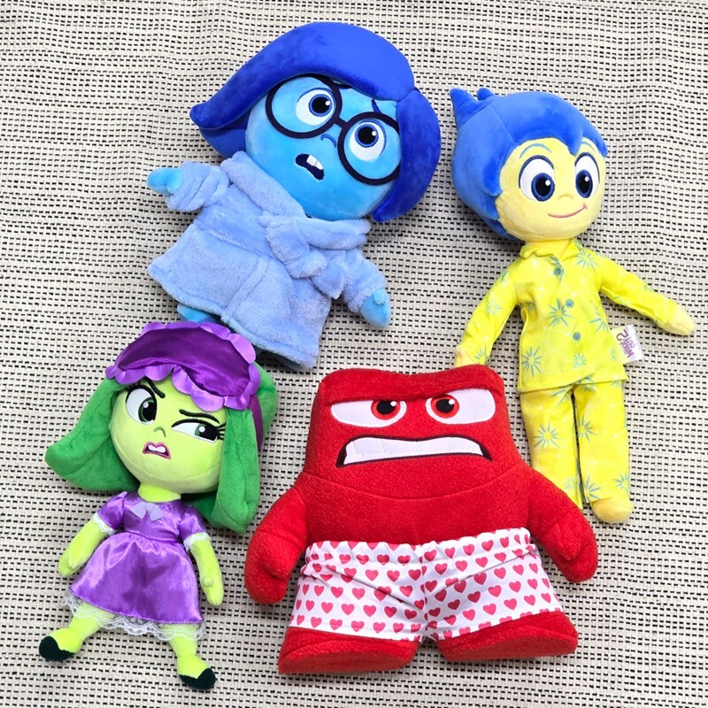 Disney Pixar Inside Out 2 JOY Pajama Soft Stuffed Plush Toy Doll Kids ...