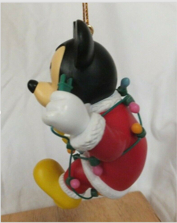 Disney Christmas Magic Ornament Mickey w/ Lights in Box # 26231 101 | eBay