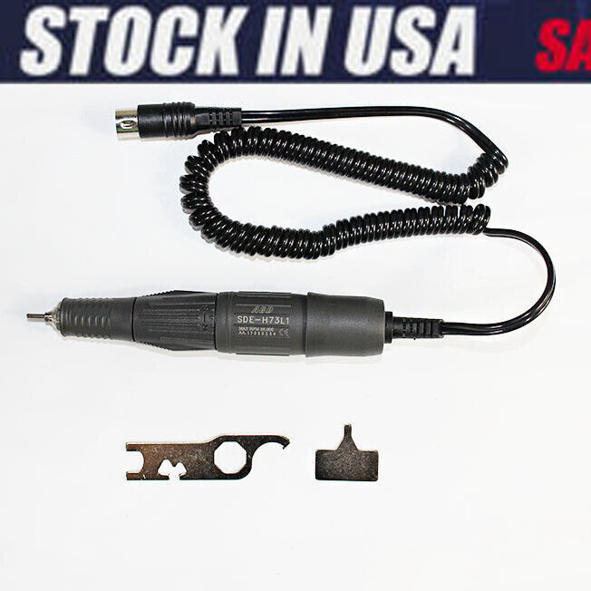 Dental Micromotor Polishing Micro Motor Handpiece H73L1 for 2.35mm burs ...