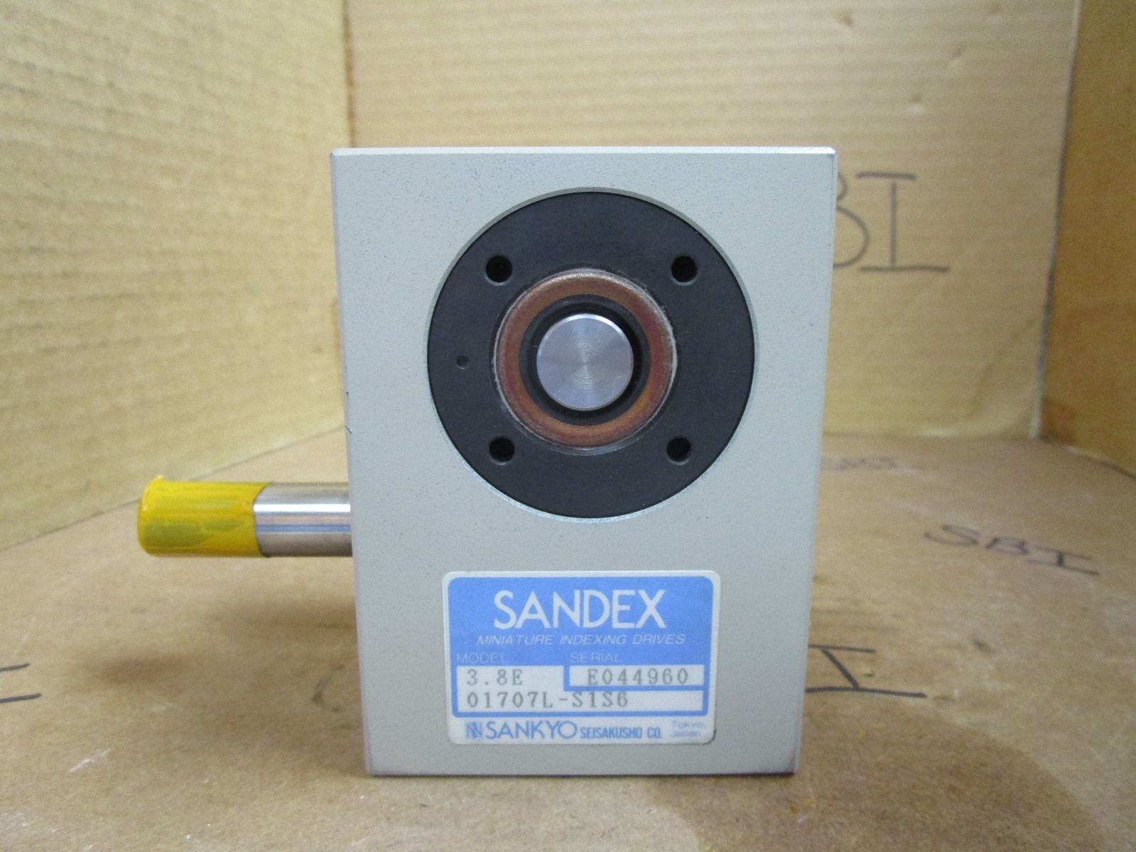 Sankyo Sandex Miniature Indexing Drive 3.8E 01707L-S1S6 New | eBay