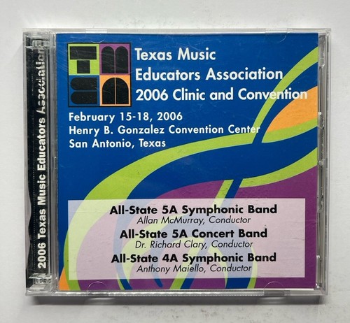 Texas Music Educators Association 2006 Clinic and Convention CD | eBay