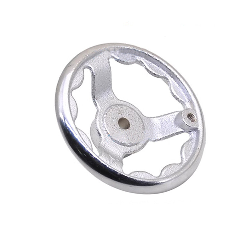 3" - 16" Chrome Plated Handwheel Round Iron Hand Wheel for Milling ...