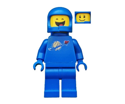Lego Benny 70818 Closed Eyes The LEGO Movie Minifigure | eBay
