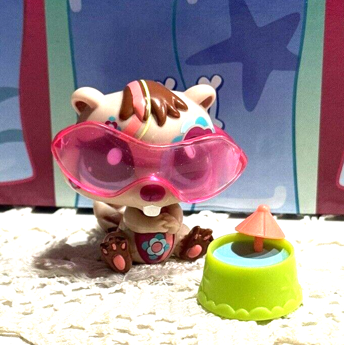 LITTLEST PET SHOP LPS AUTHENTIC TATTOO BEAVER #2134 & ACCESSORIES | eBay.de