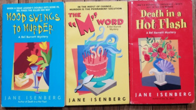 Lot 3 Jane Isenberg cozy mystery pb books Bel Barrett series | eBay