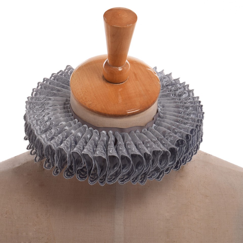Elizabethan Victorian Ruff Collar Detachable Collar Lace Renaissance ...