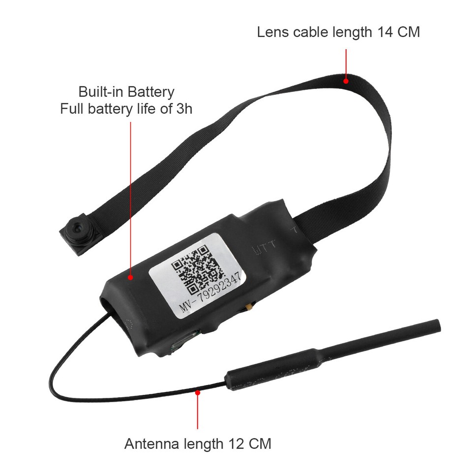 1080P 4K Wireless WIFI Screw DIY Camera Pinhole Battery DVR Cam | eBay