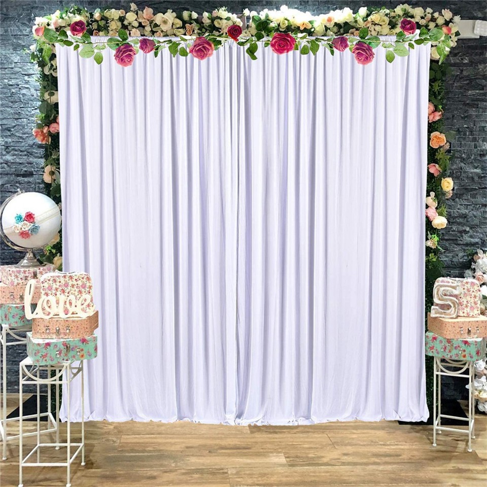 Heavy Duty Wedding Backdrop Stand Curtain Kit Party Decor 3mx3m 6mx3m ...