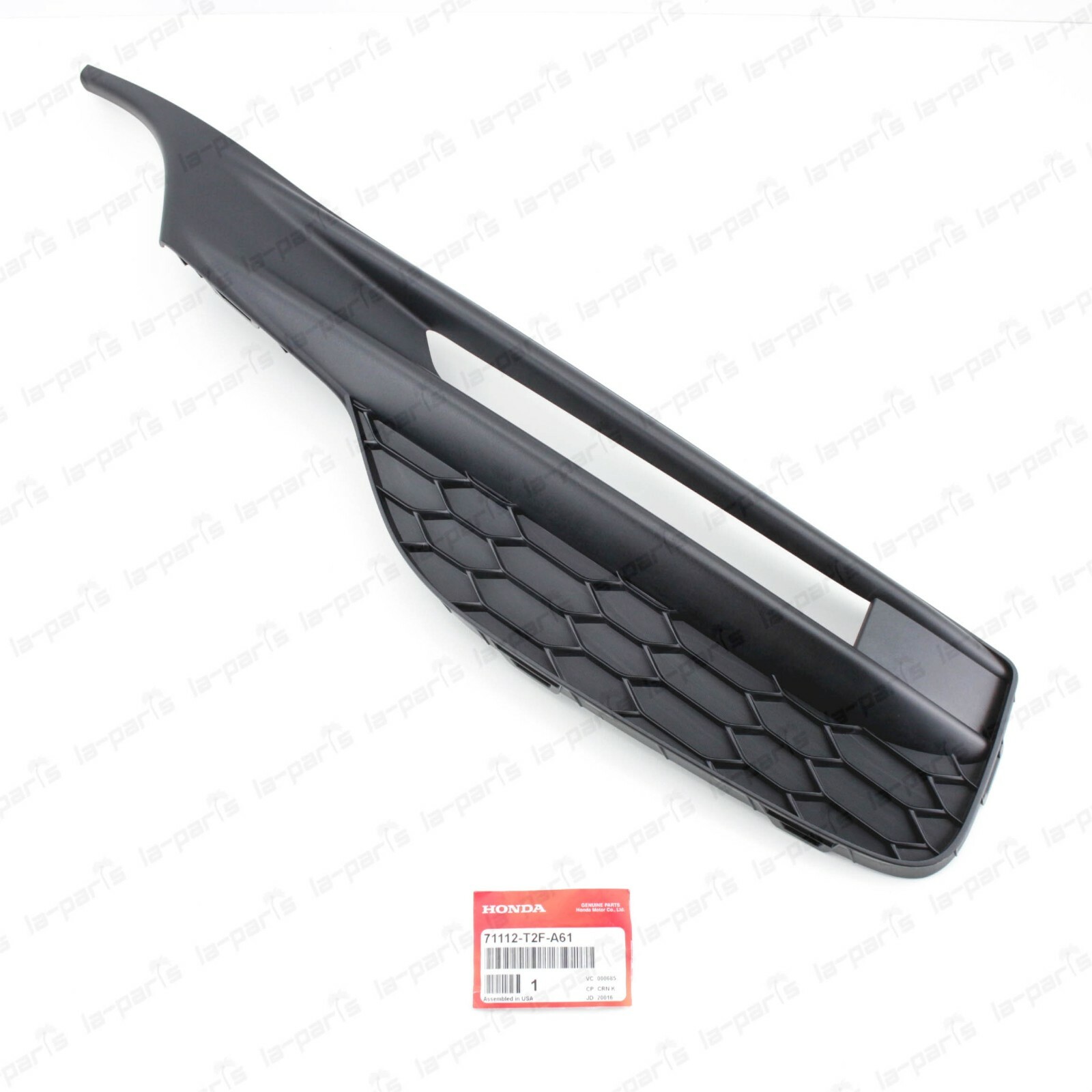 NEW GENUINE HONDA ACCORD FRONT LEFT BUMPER FOG LIGHT TRIM GARNISH 71112 ...