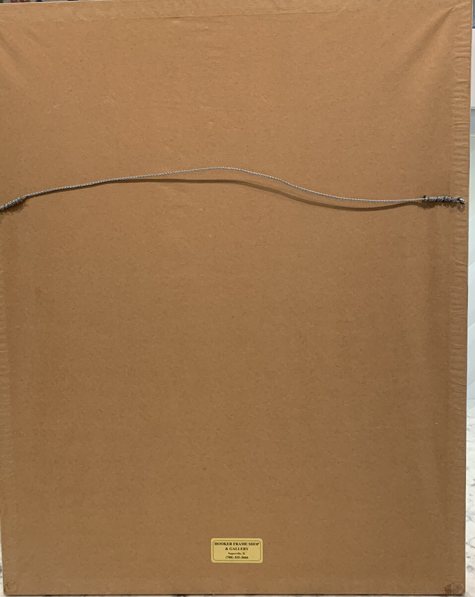 IRENE BORG Sweet Embrace Signed Print Lithograph Limited Edition Framed ...