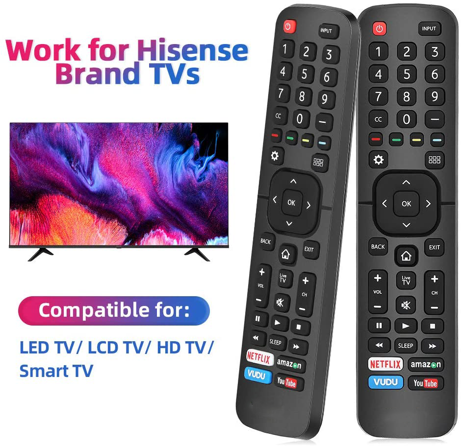 Universal Remote for Hisense 4K LCD Smart TV ERF2G60H | eBay