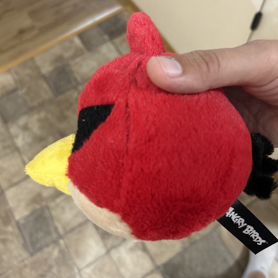 Angry Birds Space Super Red Bird Plush 5 “ | eBay